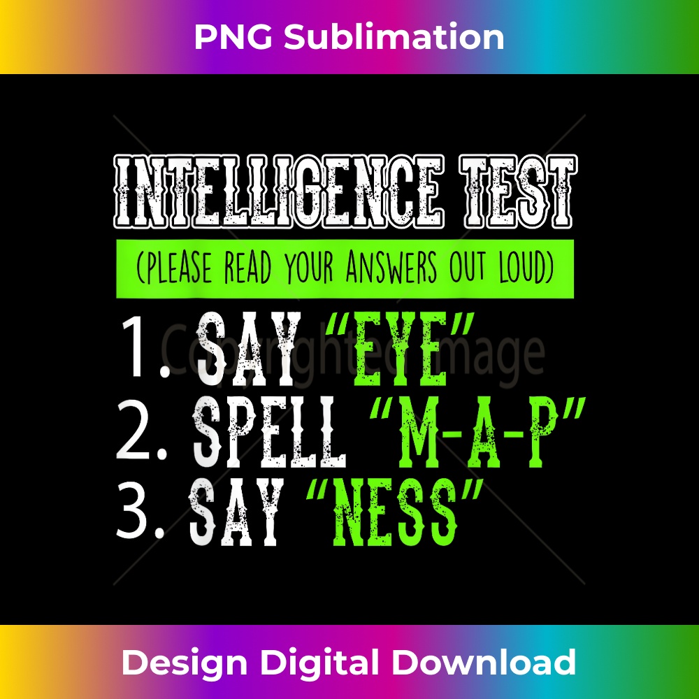 Fun Intellegence Test Read Out Answer Loud Eye Map Ness Gift | Inspire ...