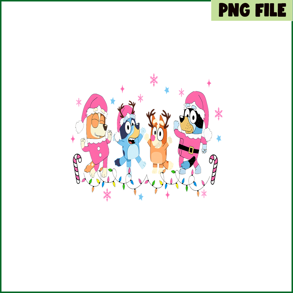 Bluey and family png | Inspire Uplift