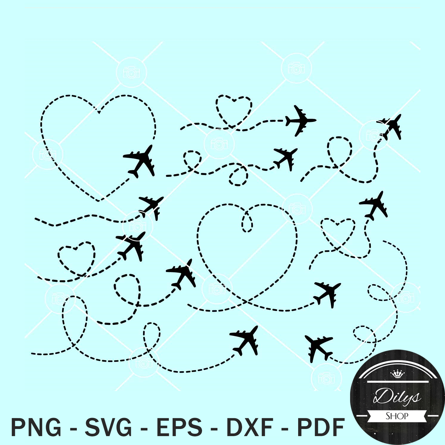 Airplane path bundle SVG, Airplane path SVG, Plane route SVG | Inspire ...