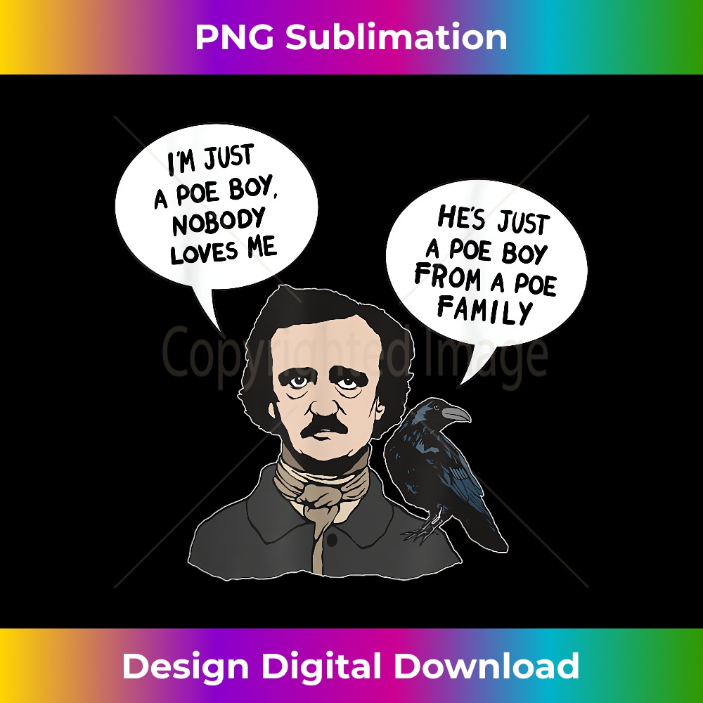 Allan Poe Boy From a Poe Family Raven Literature Book Nerd - | Inspire ...