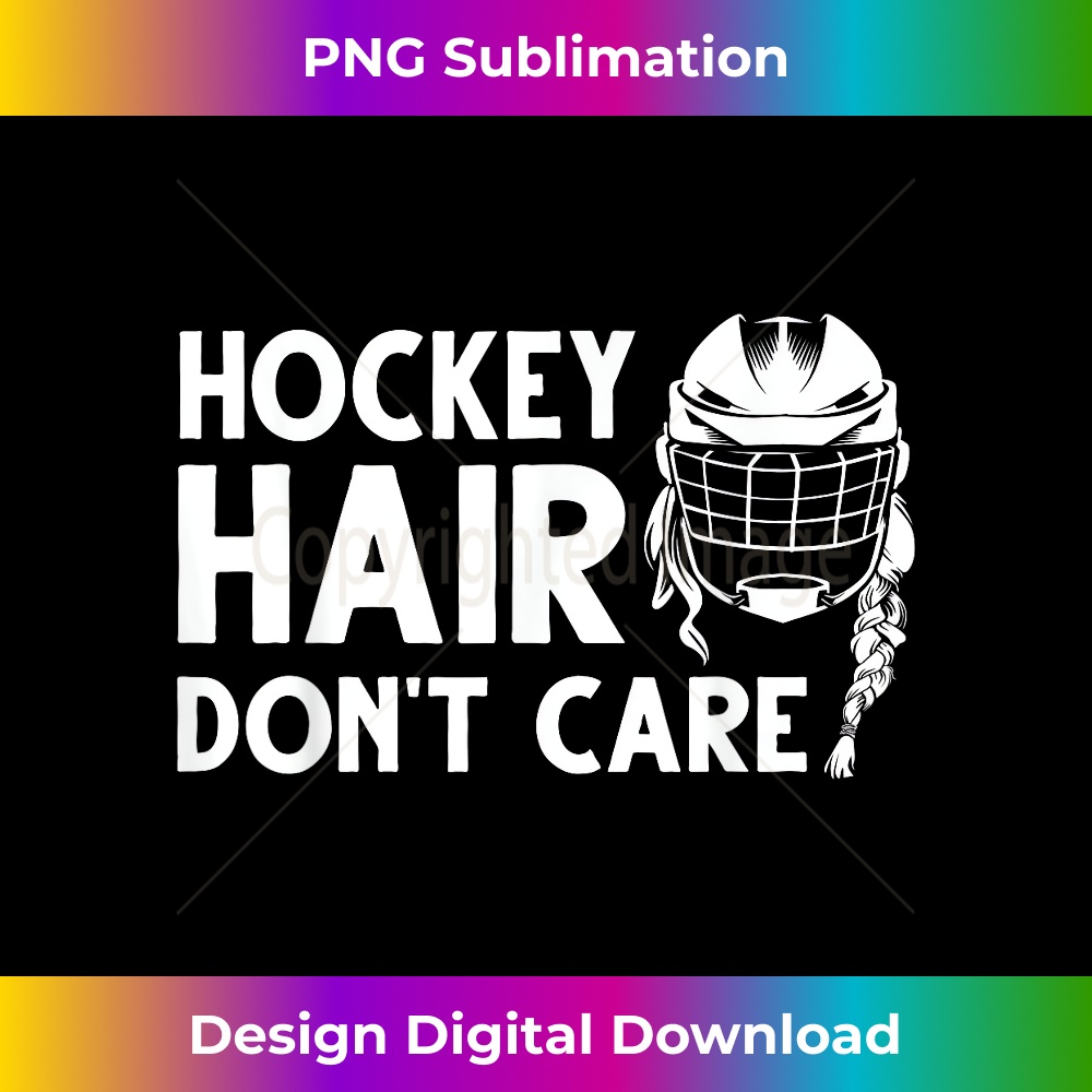 Funny Ice Hockey For Women Girls Field Hockey Helmet Hair - | Inspire ...