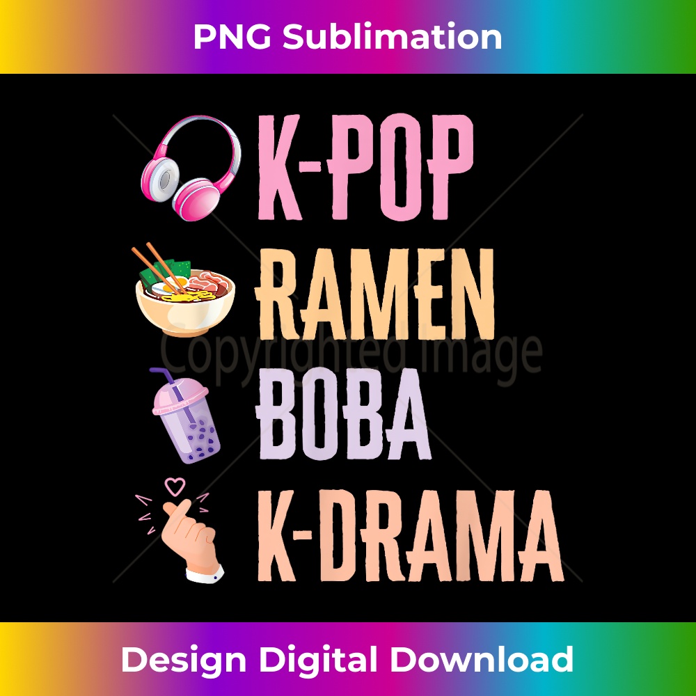 K-Pop Ramen Bubble Tea Boba Japanese Noodles Bowl Kpop Gift - Inspire ...