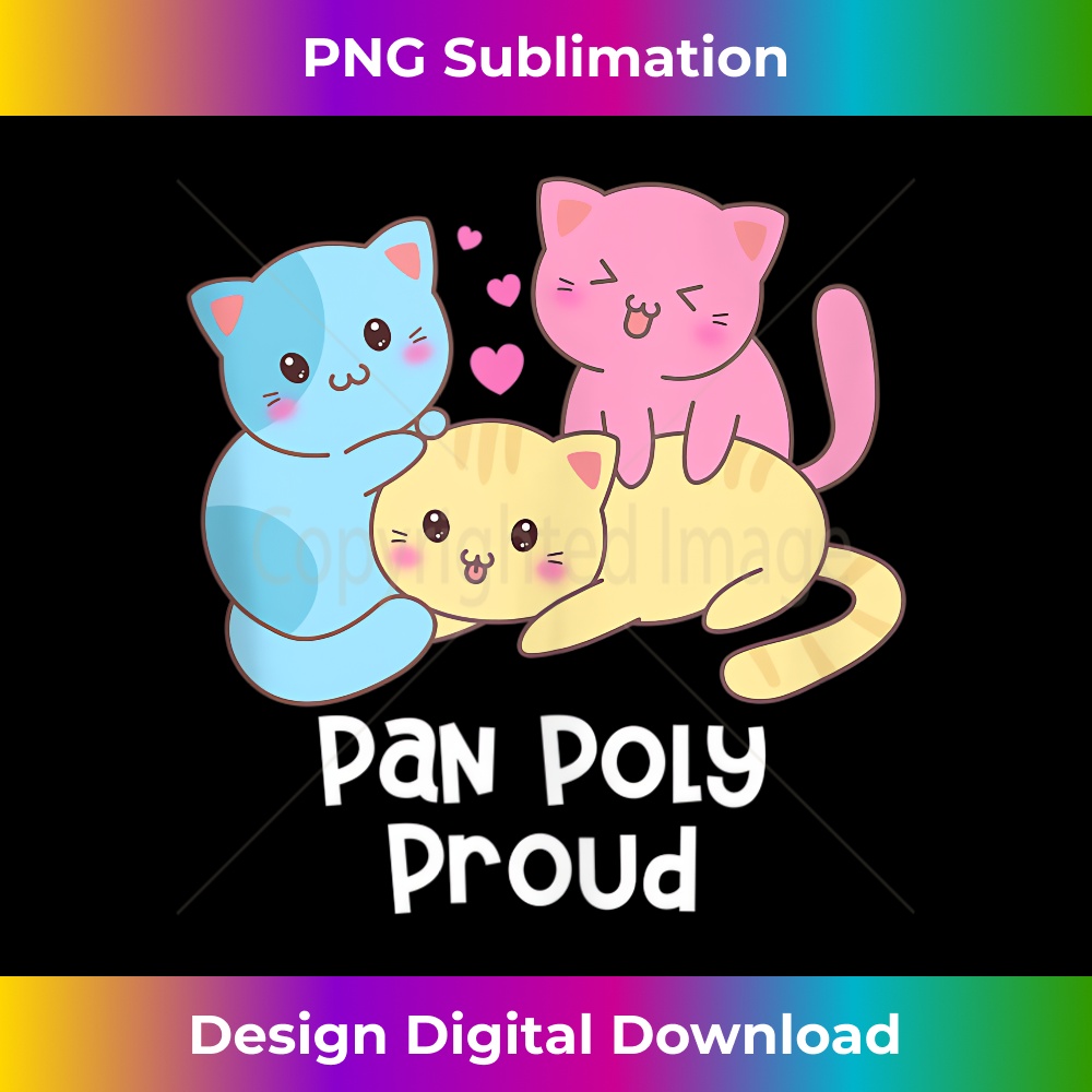 Pan Poly Proud LGBTQ Pansexual Pride Nonbinary Tank Top - De | Inspire ...