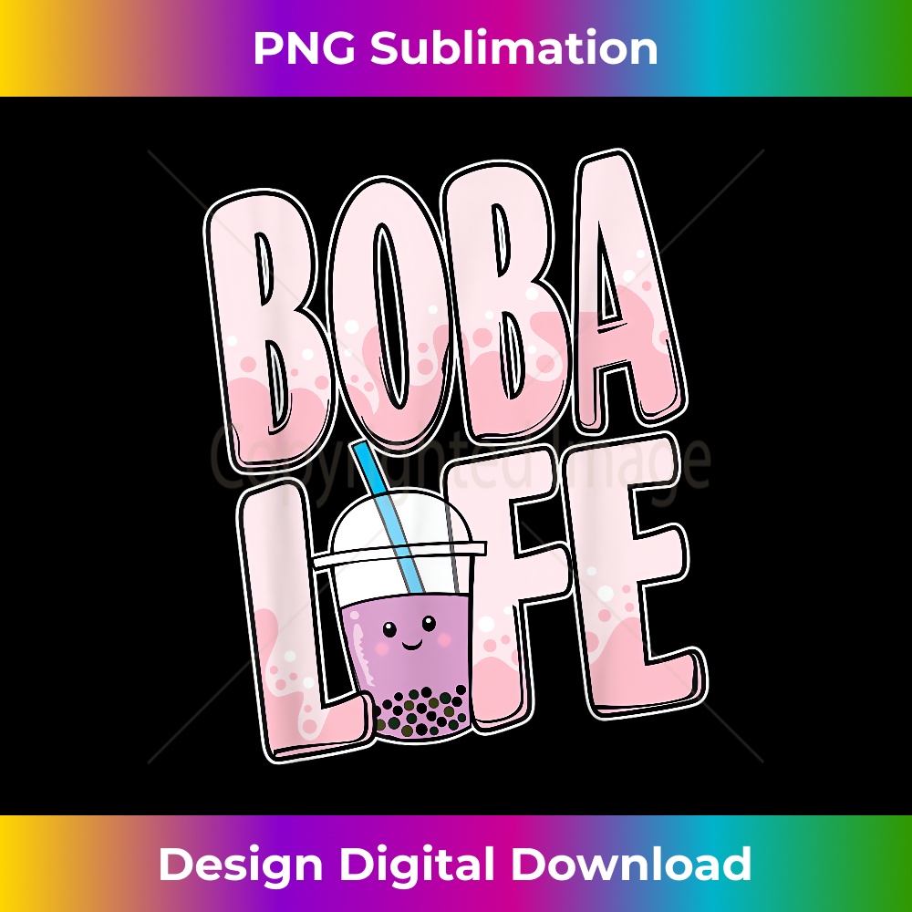 Bubble Milk Tea Lover Boba Life Purple Cute Kawaii - Minimal | Inspire ...