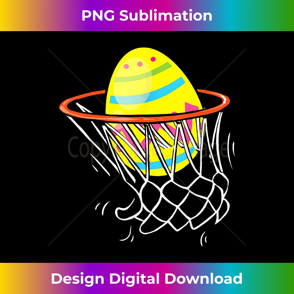 Funny Easter Basketball Egg Hunting Kids Teens - Chic Sublim | Inspire ...
