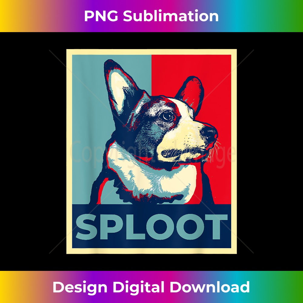 Funny Corgi Meme Sploot Election 2024 Hope Campaign Poster - - Inspire ...
