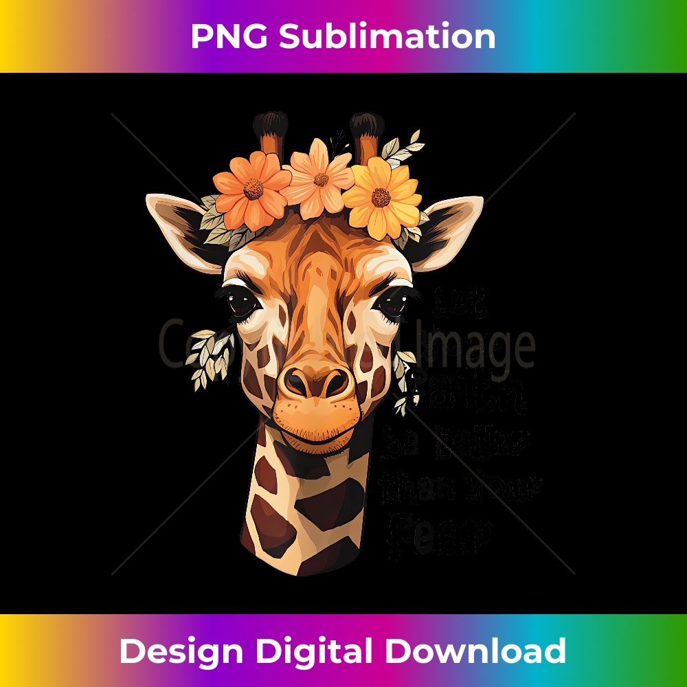 Inspiring Christian Faith Quote Uplifting Scripture Giraffe | Inspire ...