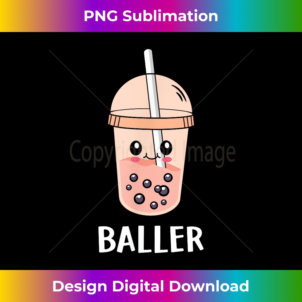 Cute Baller Boba Tea Bubble Tea Anime Kawaii Neko - Minimali - Inspire ...