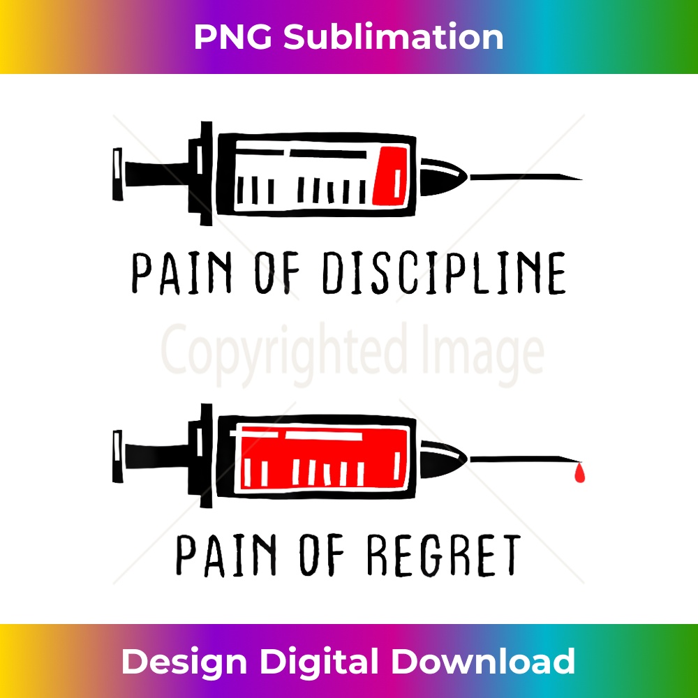 Pain Of Discipline Regret Motivation Goals Self-Improvement - Inspire ...