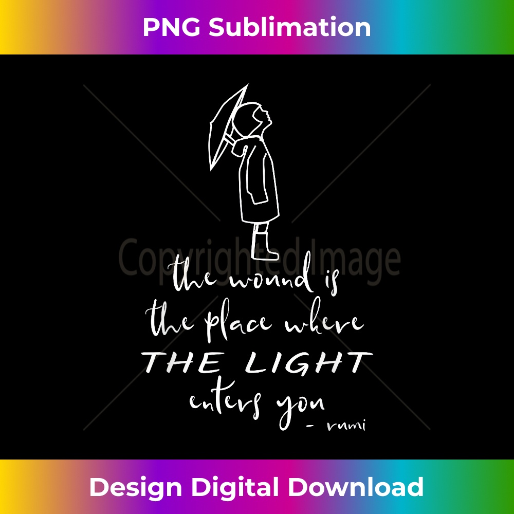 Where The Light Enters Inspirational Quote By Rumi - Contemp | Inspire ...