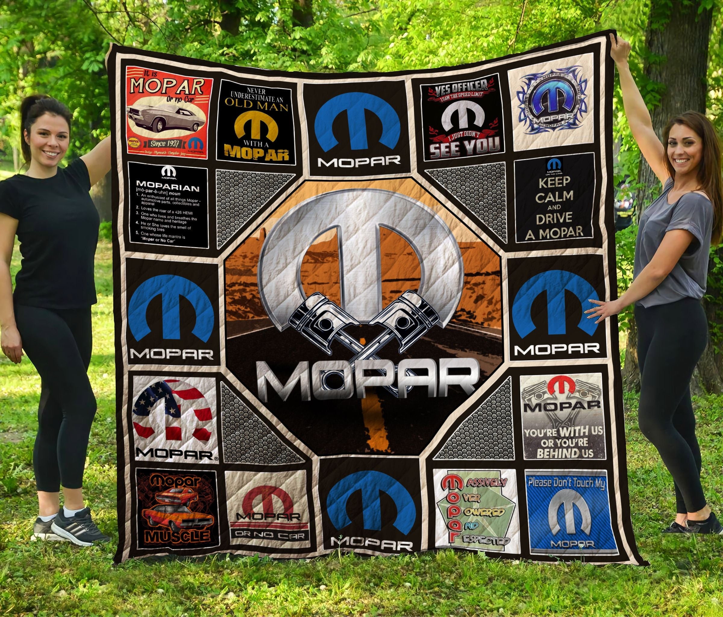 Mopar Muscle Quilt Blanket Ha1710.jpg | Inspire Uplift