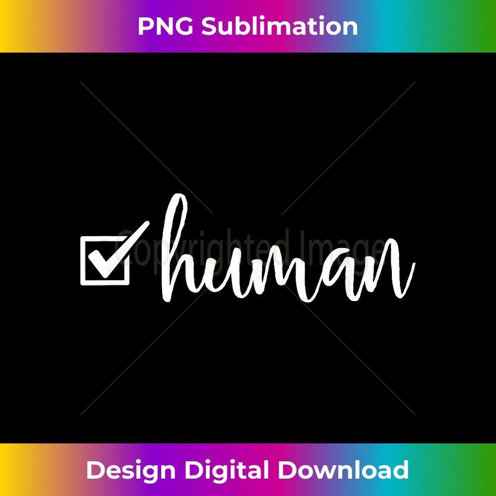 Human Checkmark Inspirational Motivational Novelty Art - Boh | Inspire ...