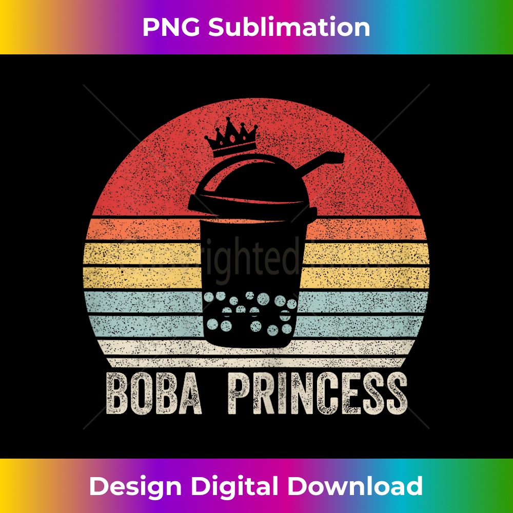 Boba Princess Bubble Milk Tea Gift For Women Girls Kids - Ec | Inspire ...