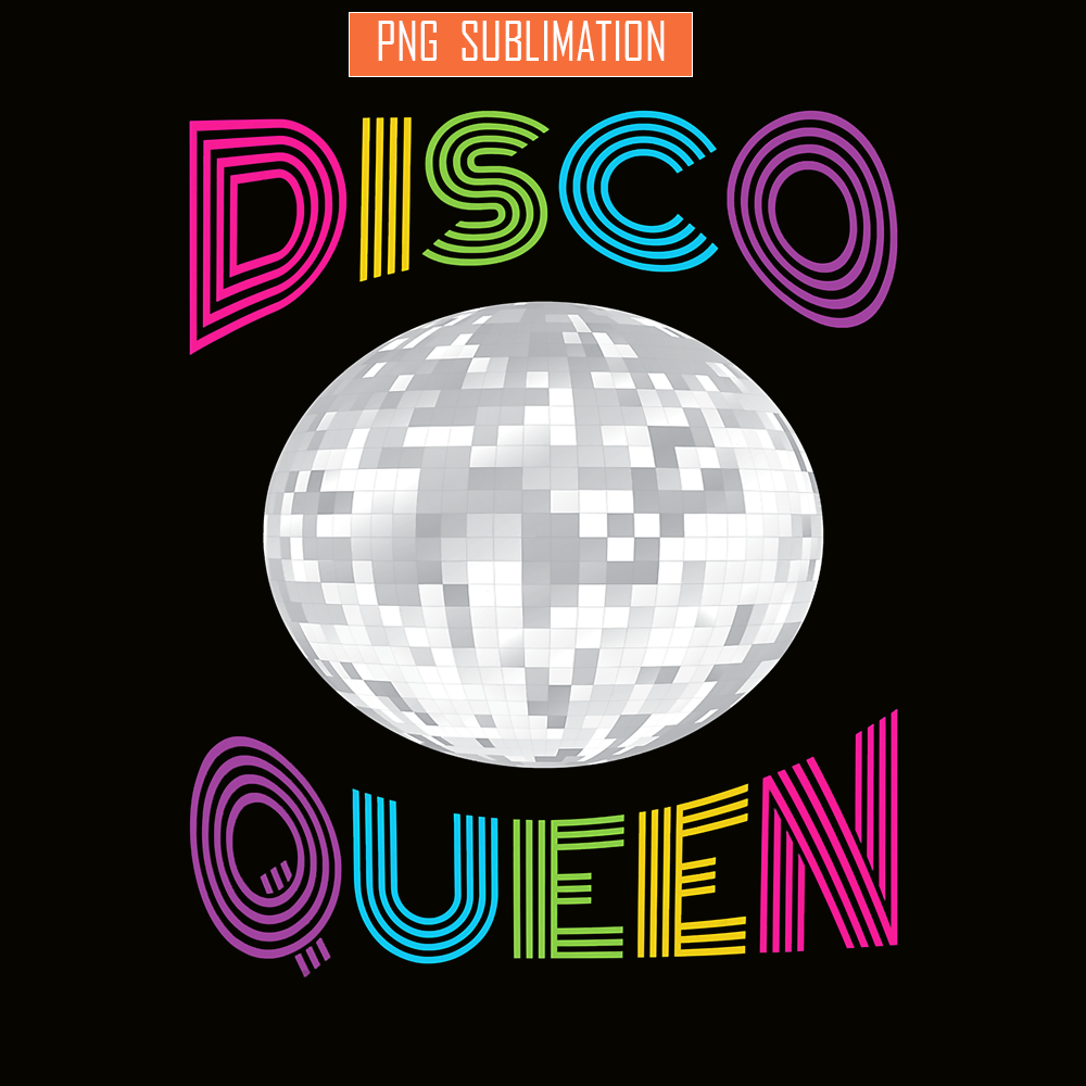 Disco Queen PNG, Retro Dance PNG, Fabulous Queen PNG | Inspire Uplift