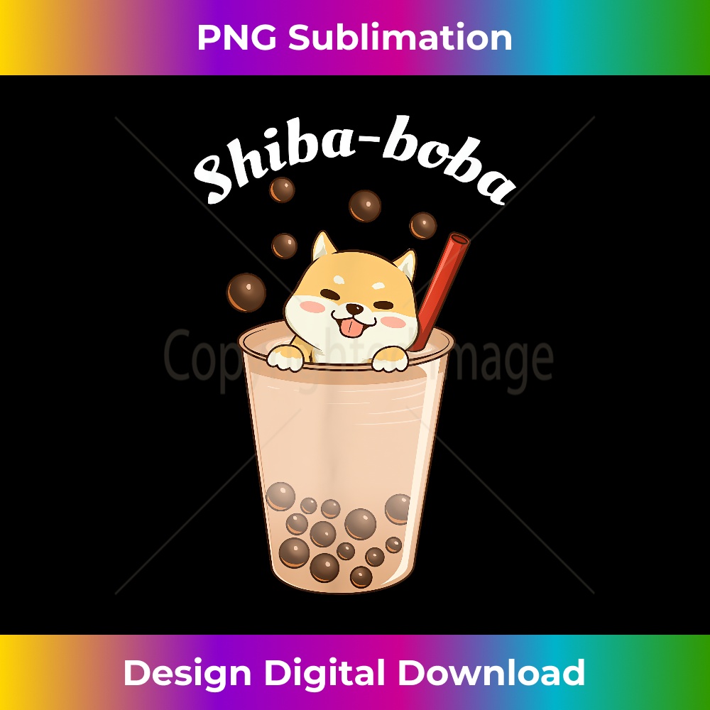 Shiba Boba Kawaii Dog - Cute Bubble Tea Shiba Inu - Urban Su | Inspire ...