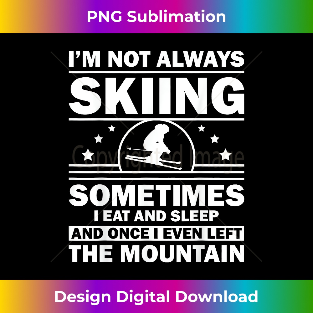 Cute Skiing Design For Men Women Ski Winter Sport Snow Lover | Inspire ...