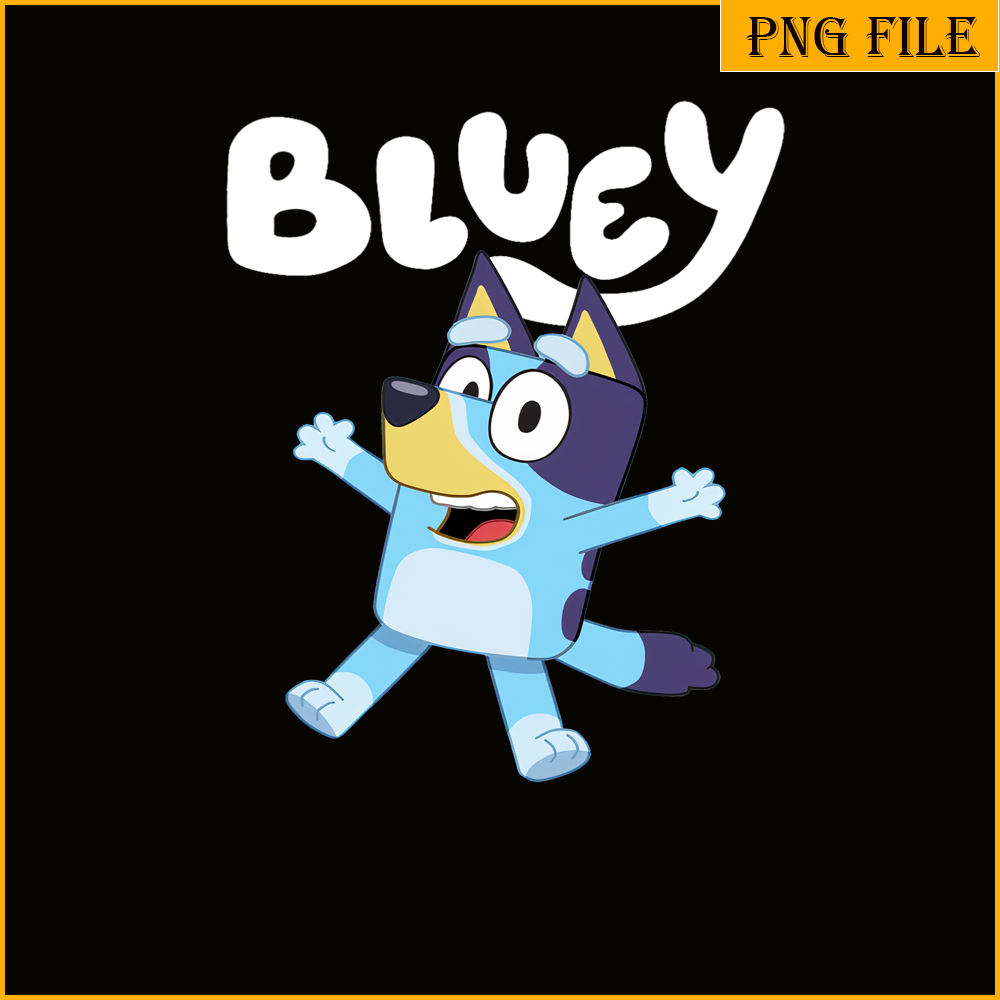 Cute Bluey Character PNG Bluey Movie PNG Blue PNG | Inspire Uplift