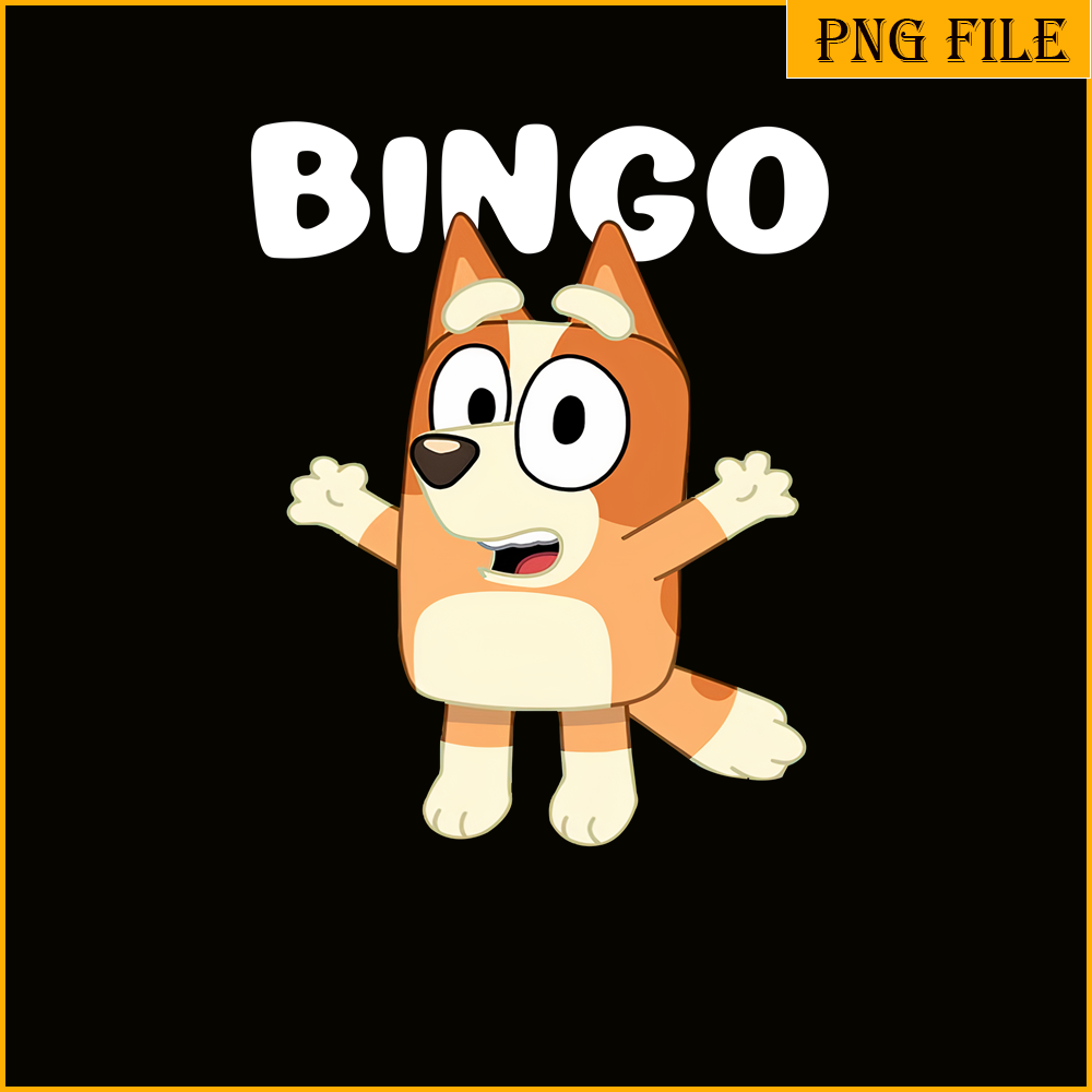 Lovey Bingo Character PNG Bluey Vibes PNG Bluey Cartoon PNG - Inspire ...
