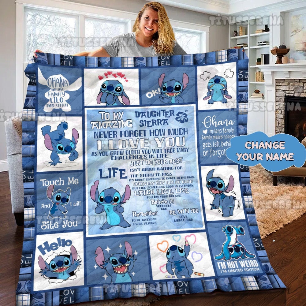 Daughter Gifts, Daughter Gifts From Dad, Stitch And Lilo Qui | Inspire ...