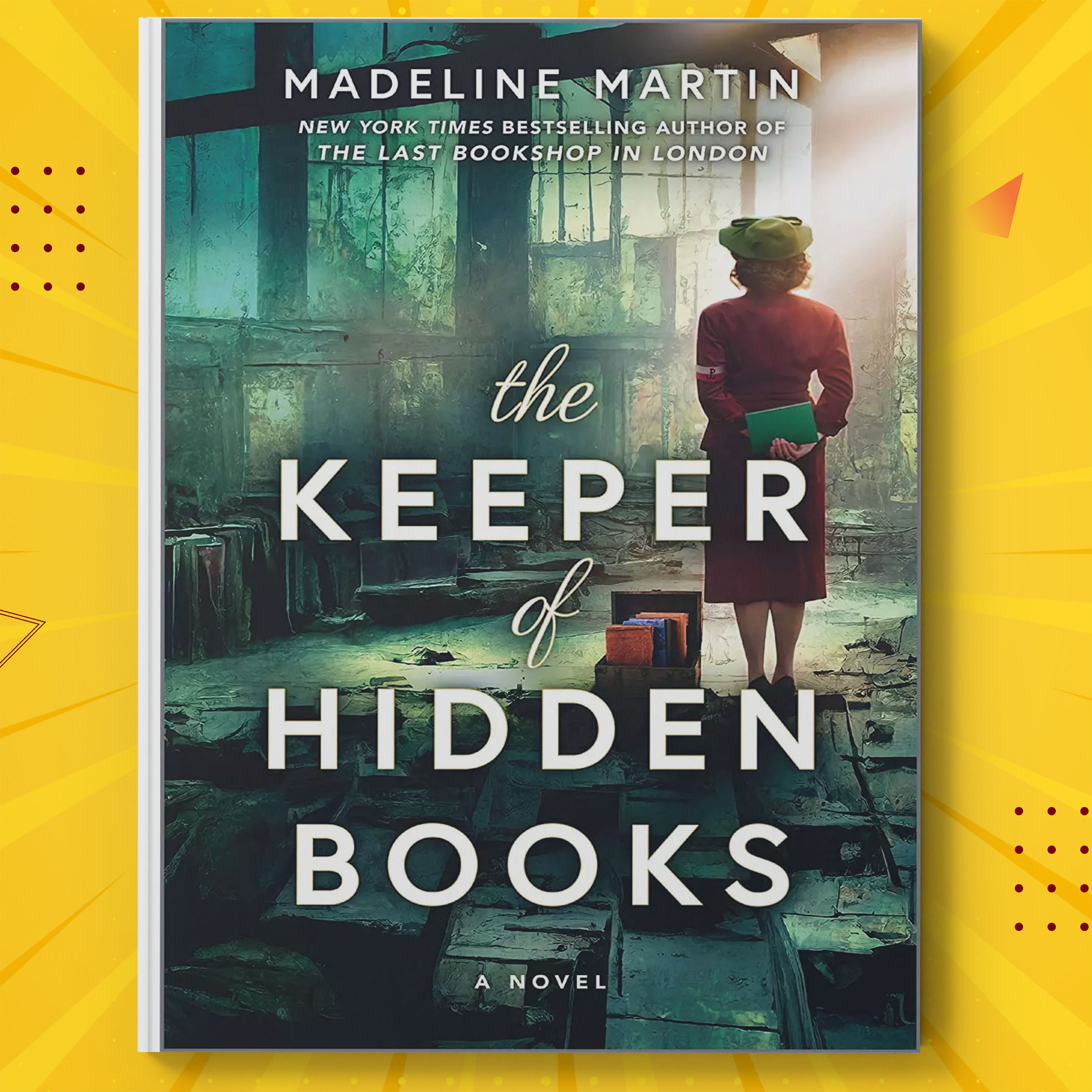 The Keeper of Hidden Books by Madeline Martin | Inspire Uplift