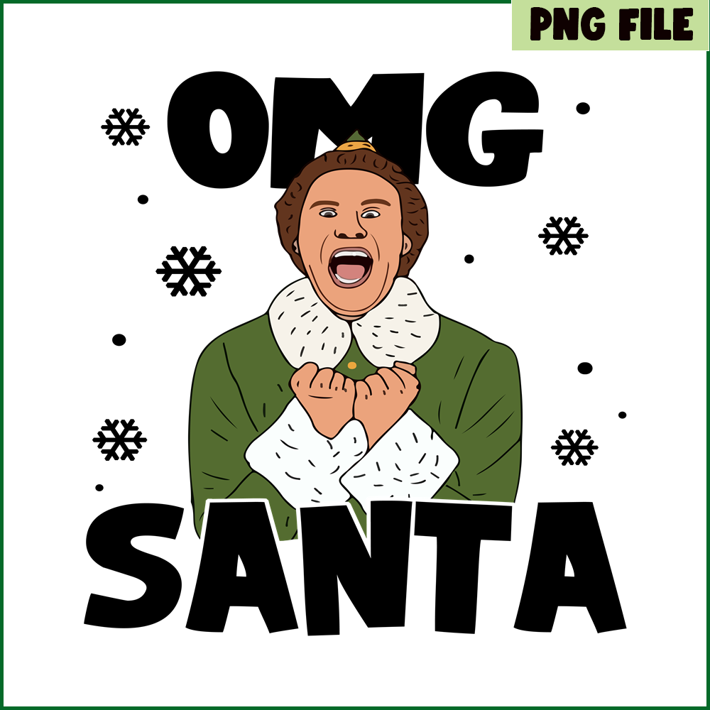 Omg santa svg | Inspire Uplift