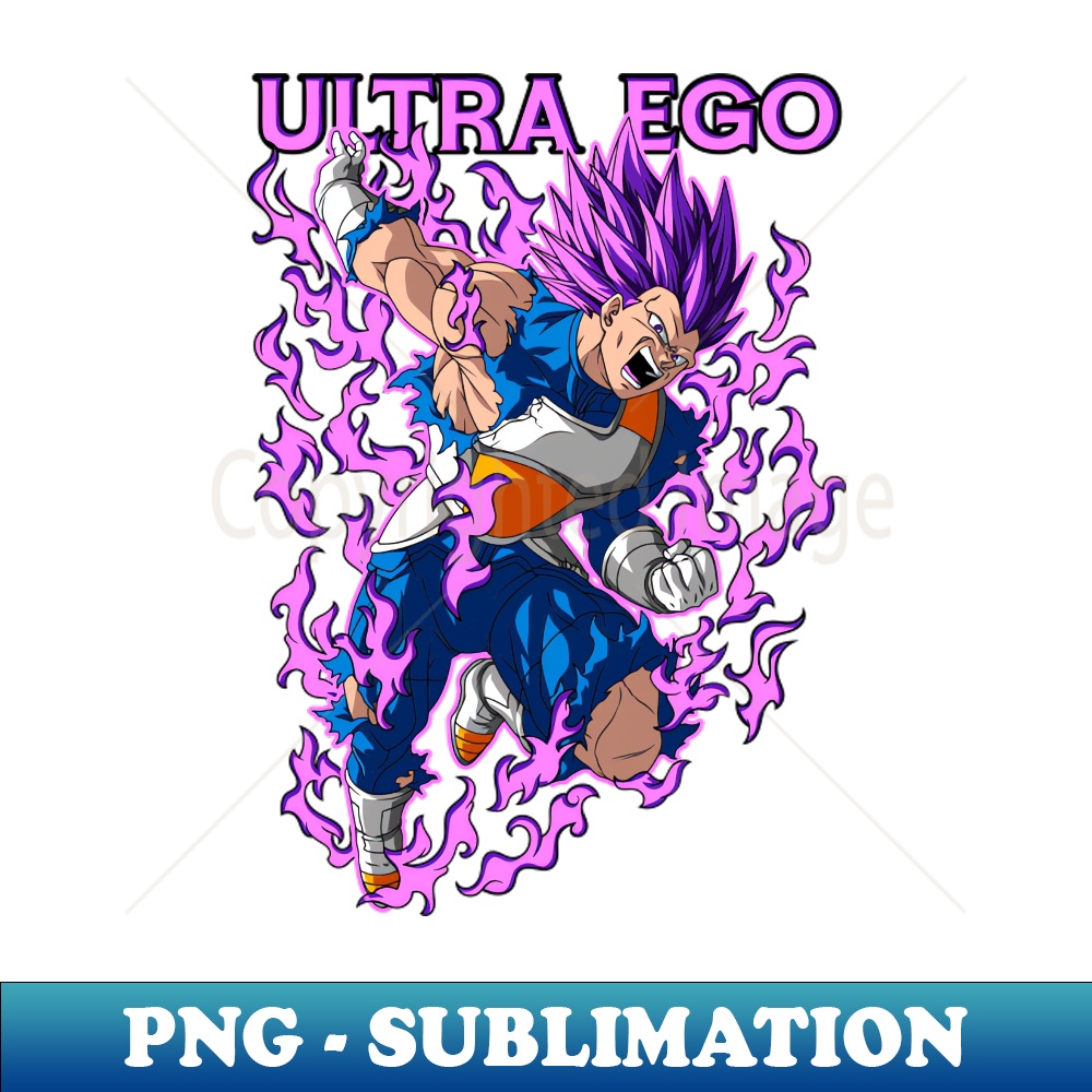 Vegeta Ultra Ego - Premium PNG Sublimation File - Fashionabl | Inspire ...
