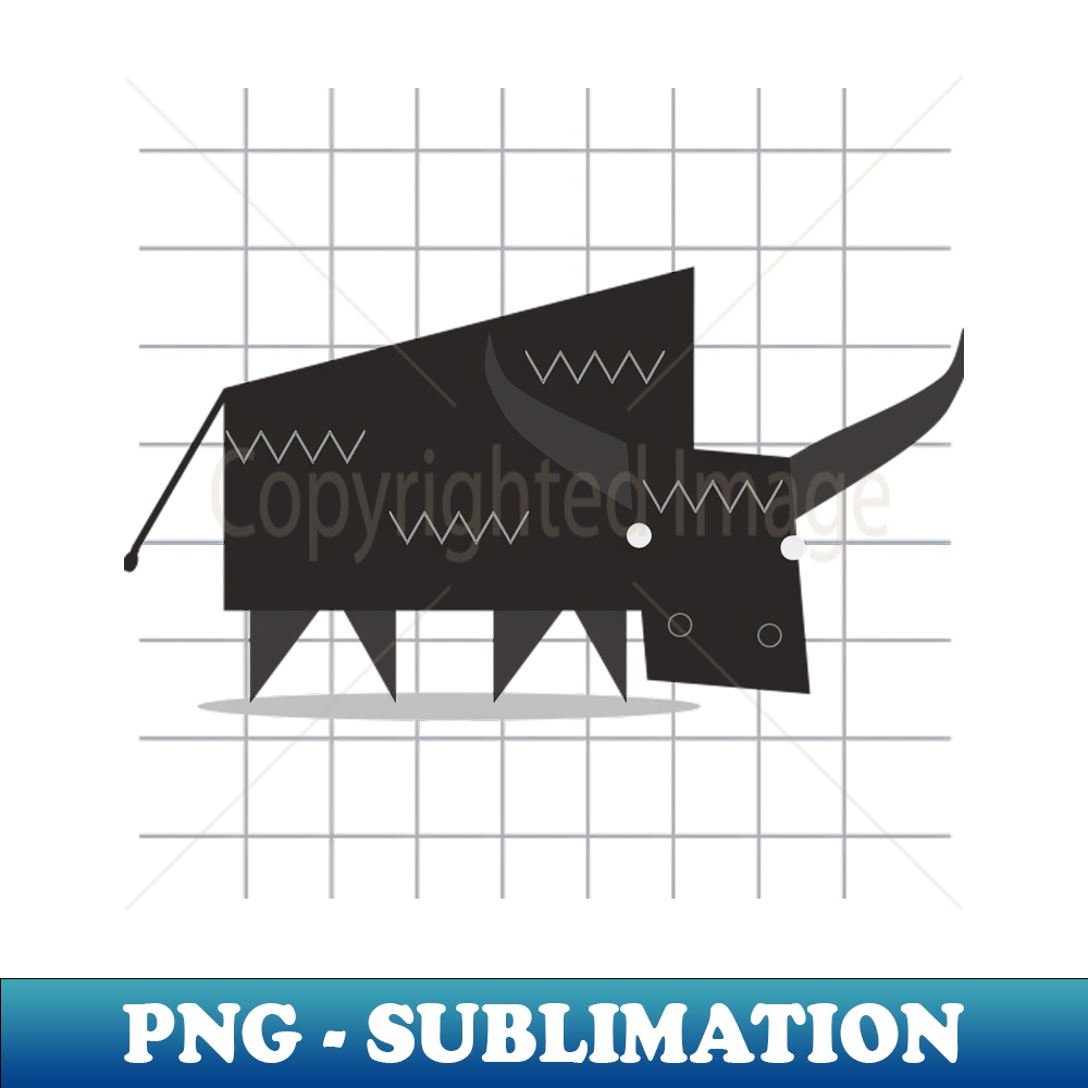 Geometry Buffalo - Modern Sublimation PNG File - Boost Your | Inspire Uplift