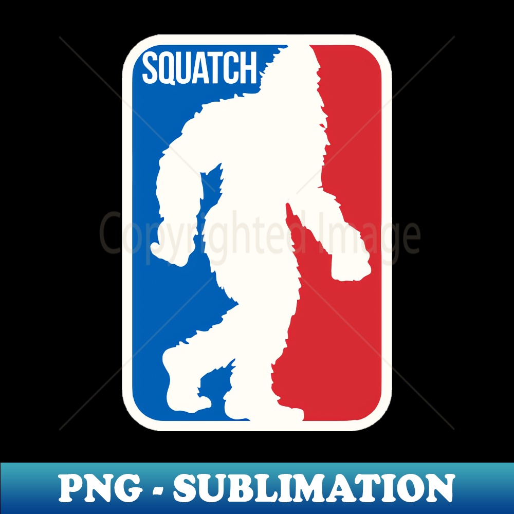 Bigfoot Basketball Funny NBA Fan Art Sasquatch Squatch Logo | Inspire Uplift
