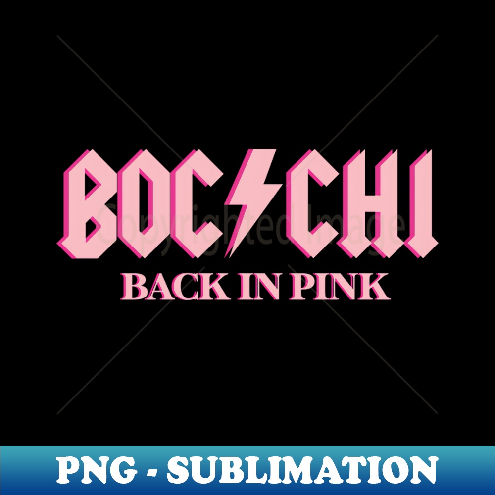 BOCCHI THE ROCK BACK IN PINK - Digital Sublimation Download | Inspire ...