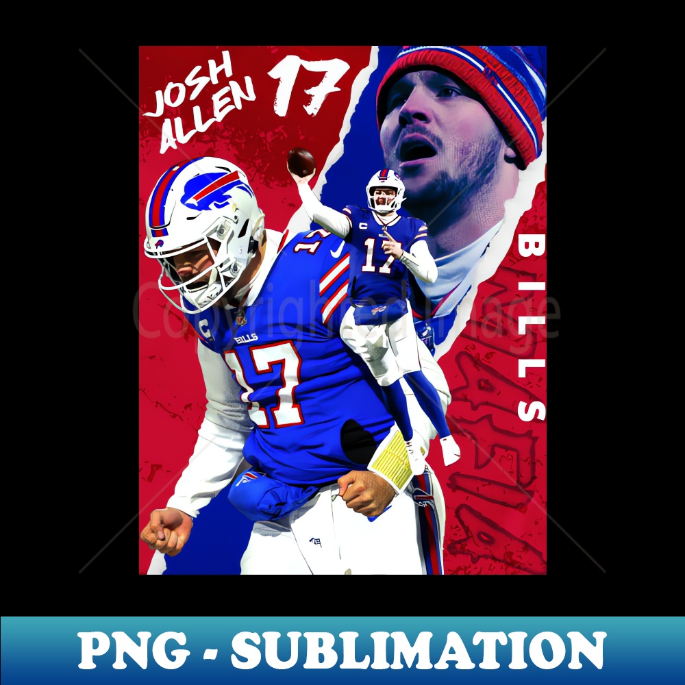 Josh Allen - High-Quality PNG Sublimation Download - Defying | Inspire ...