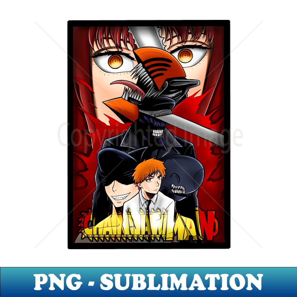 Chainsaw Man - Aesthetic Sublimation Digital File - Enhance - Inspire ...