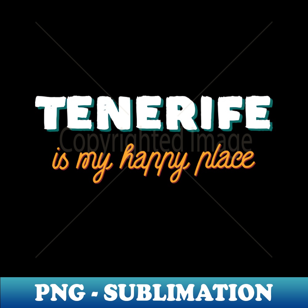 Tenerife Quote Tourist Traveller - Vintage Sublimation PNG D | Inspire ...