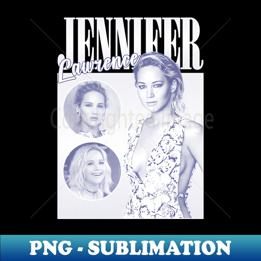 Jennifer Lawrence - Signature Sublimation PNG File - Unleash | Inspire ...