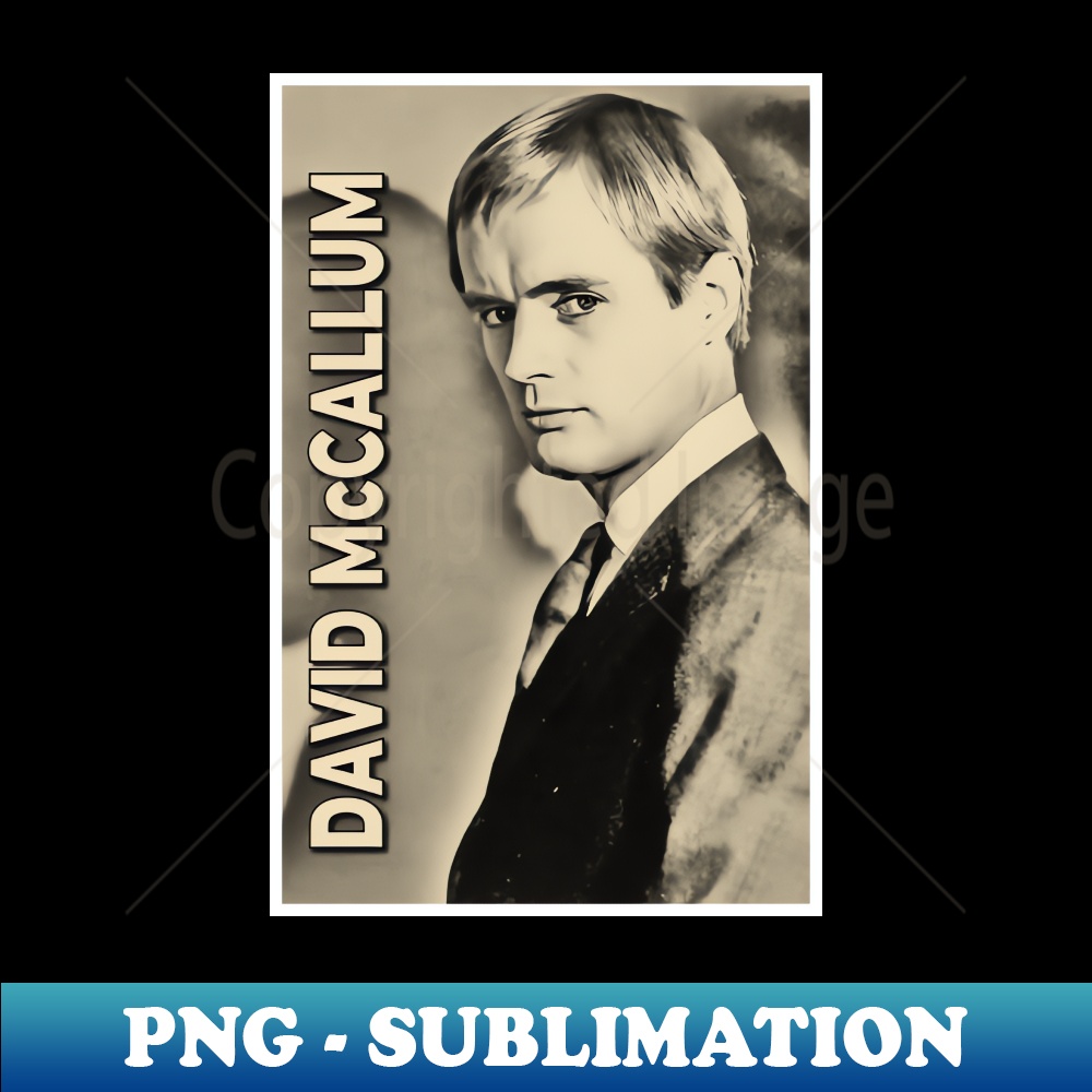 David McCallum - PNG Transparent Sublimation Design - Unlock | Inspire ...