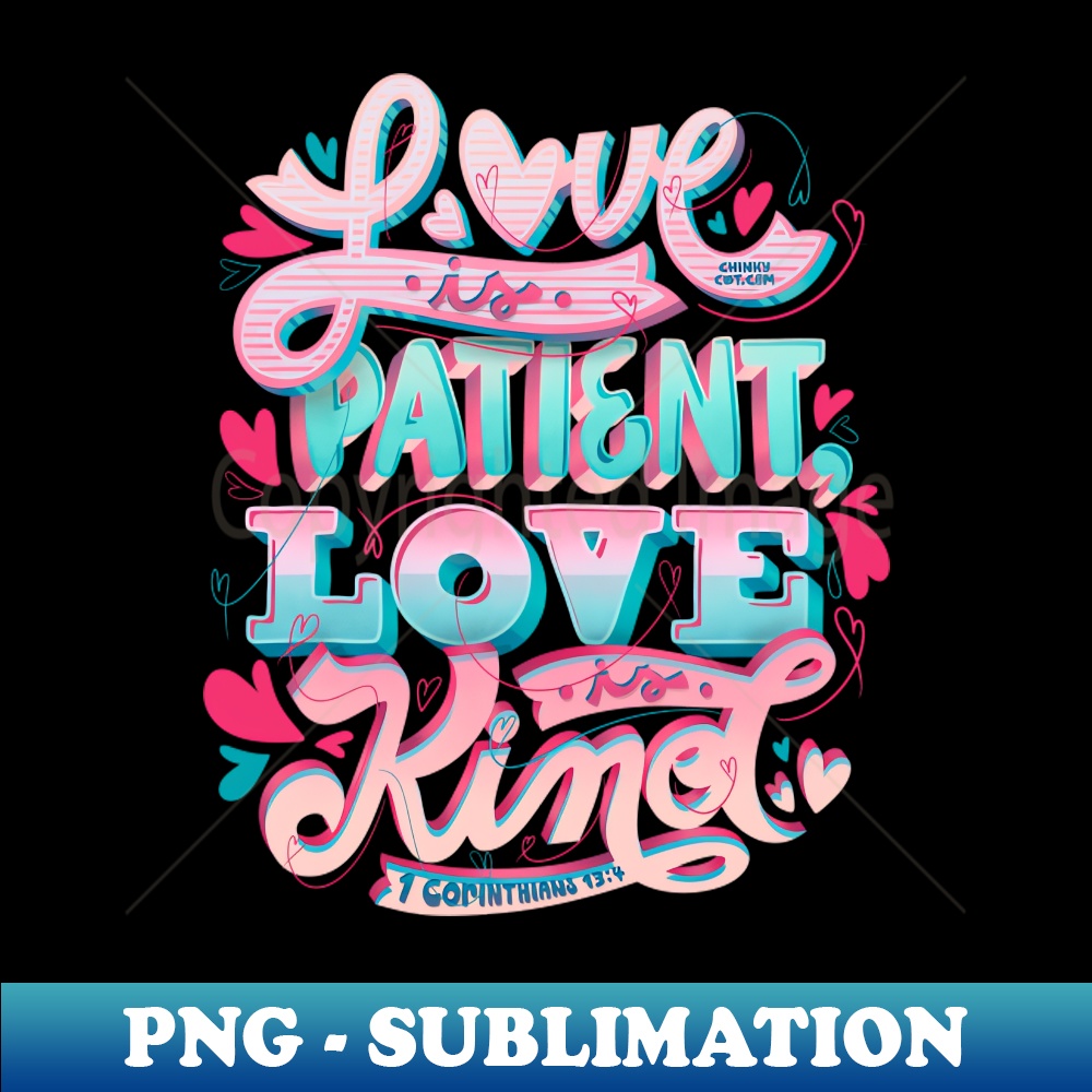 Love Patient Kind 1 Corinthians 134 Loving Marriage Bible - | Inspire ...