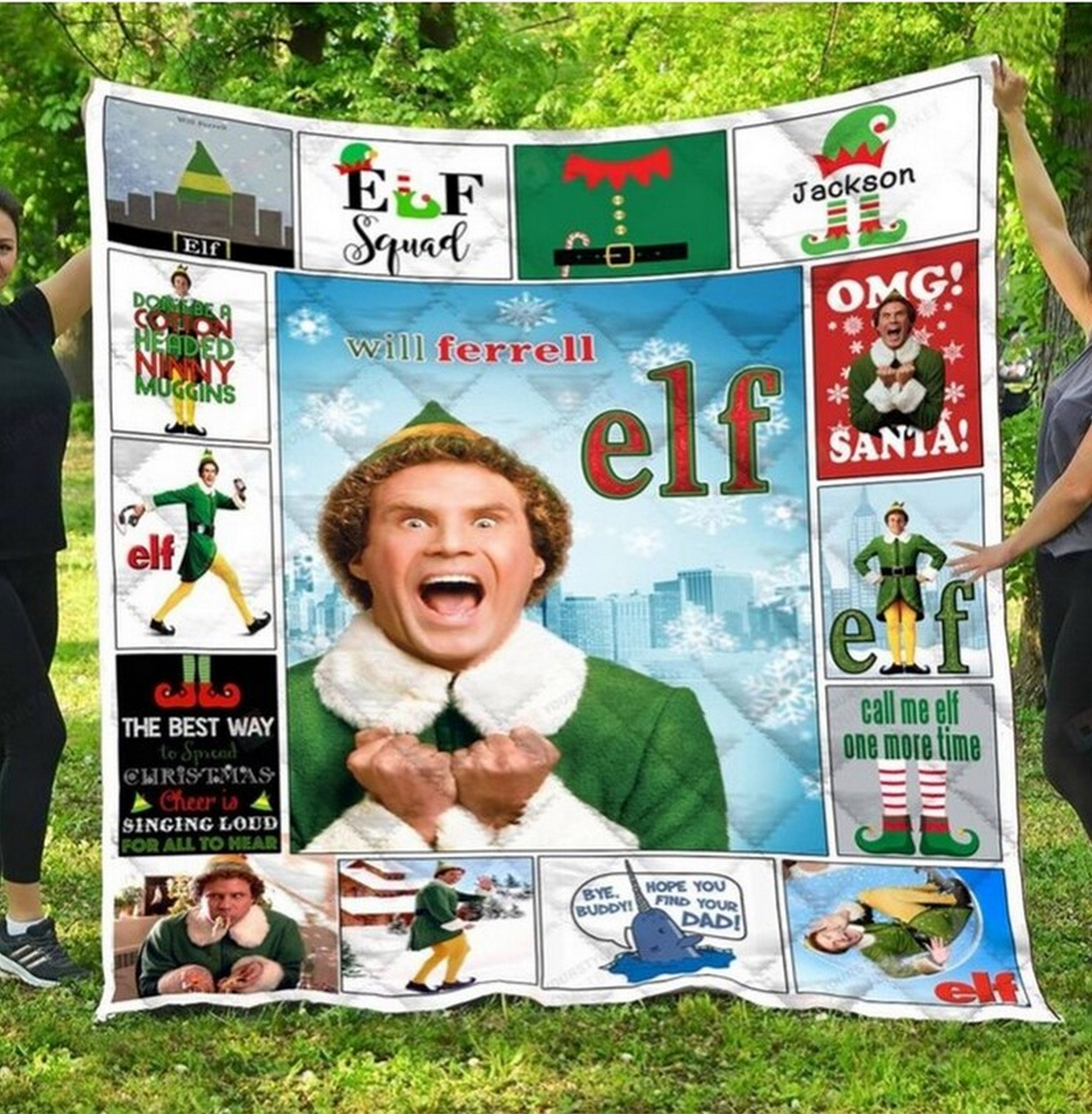 Christmas Elf Quilt, Elf Quilt Pattern, Elf Bedding Quilt, C - Inspire ...