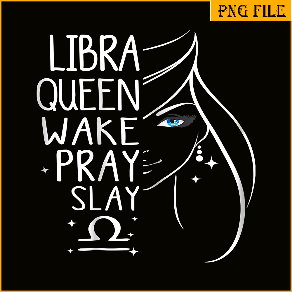 Libra Queen Slay PNG, Happy Birthday PNG, Crown Queen PNG - Inspire Uplift