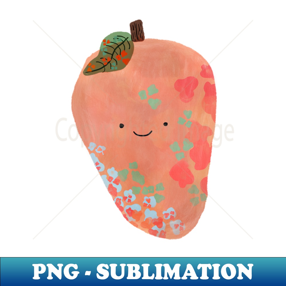 Cute floral mango - Creative Sublimation PNG Download - Enha | Inspire ...