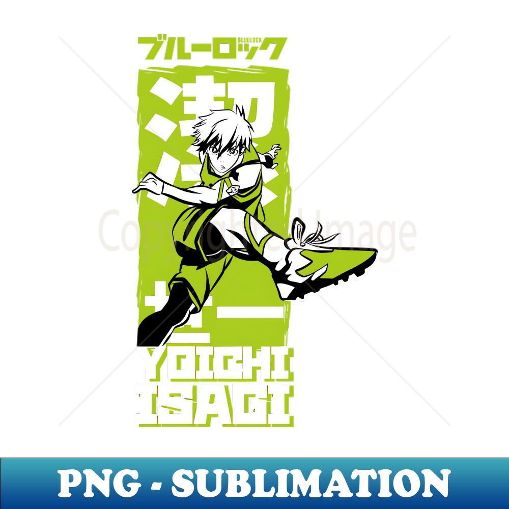BLUE LOCK YOICHI ISAGI - PNG Transparent Sublimation File - - Inspire ...