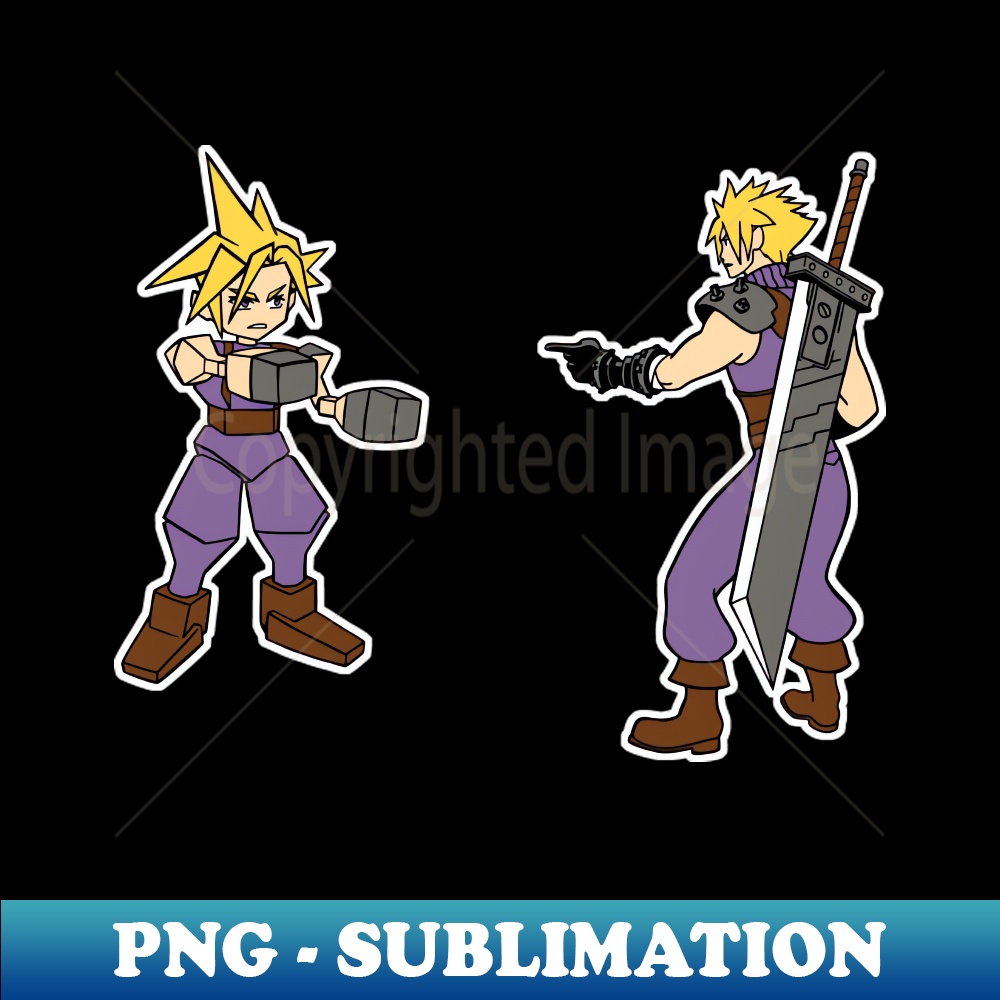 Cloud pointing at Cloud - Professional Sublimation Digital D | Inspire Uplift