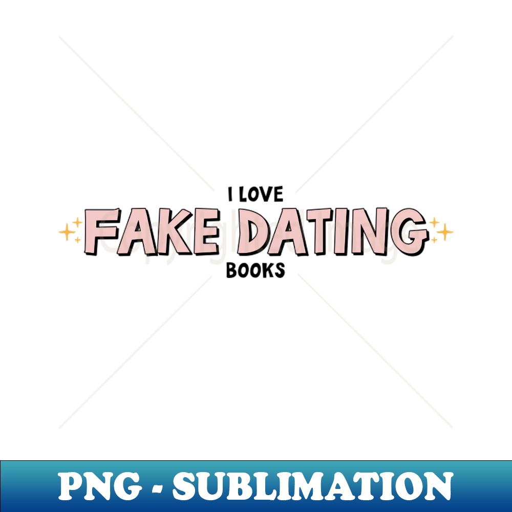 I Love Fake Dating Books Bookish Aesthetic Merch Pastel Pin | Inspire ...