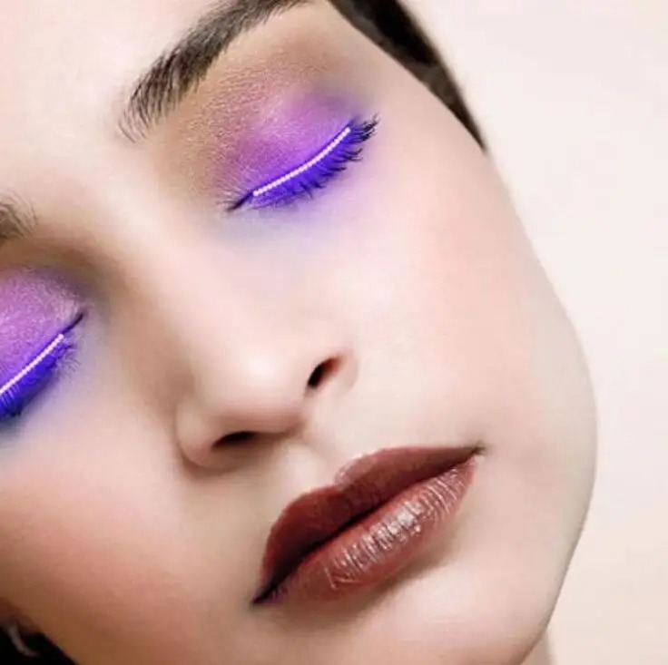 30Set/Lot LED Luminous Party Dazzle Colour False Eyelash Lam | Inspire ...