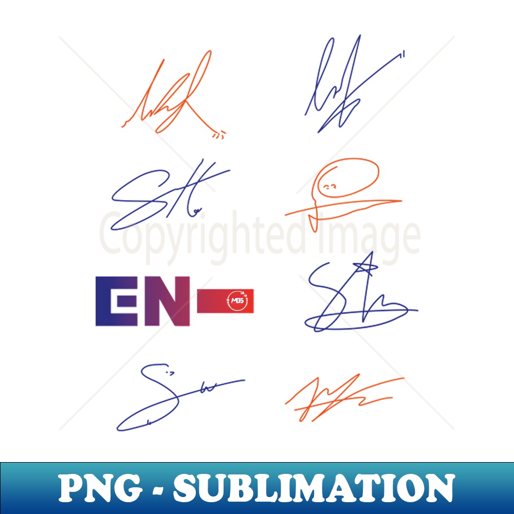 Design with the signatures of the enhypen group - Creative S - Inspire ...