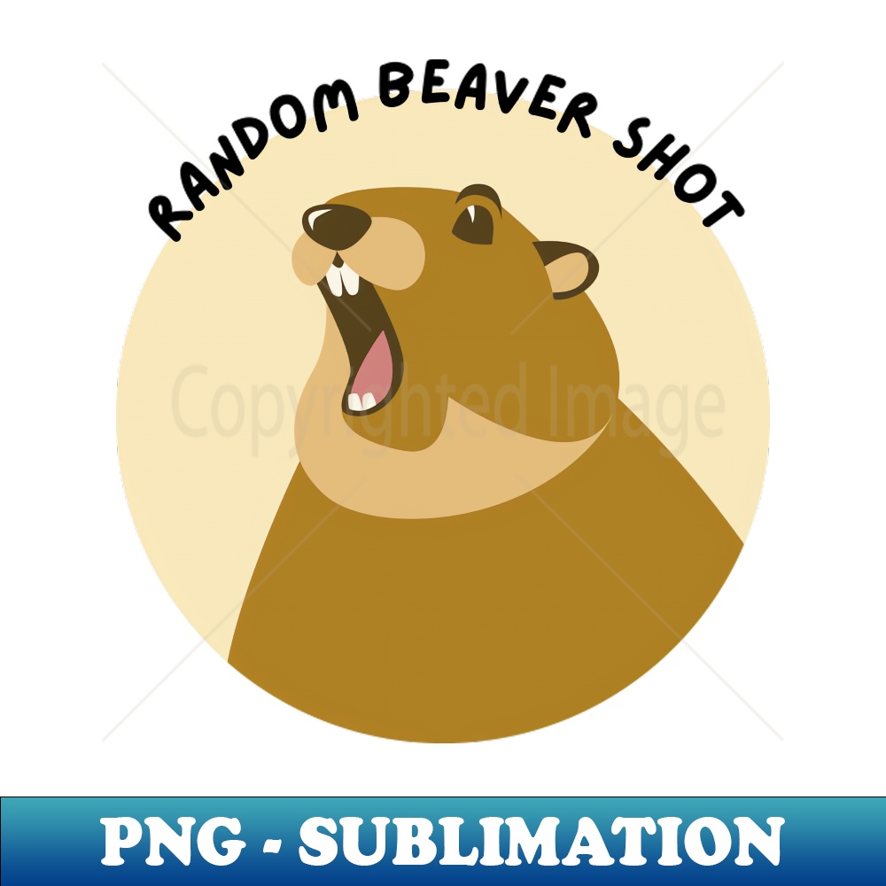 Random Beaver Shot - Unique Sublimation PNG Download - Stunn | Inspire Uplift