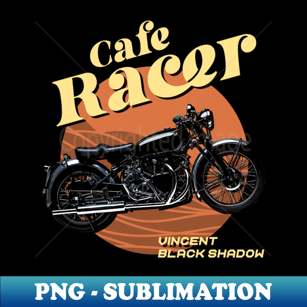 Cafe Racer 1950 Vincent Black Shadow - Exclusive PNG Sublima | Inspire ...