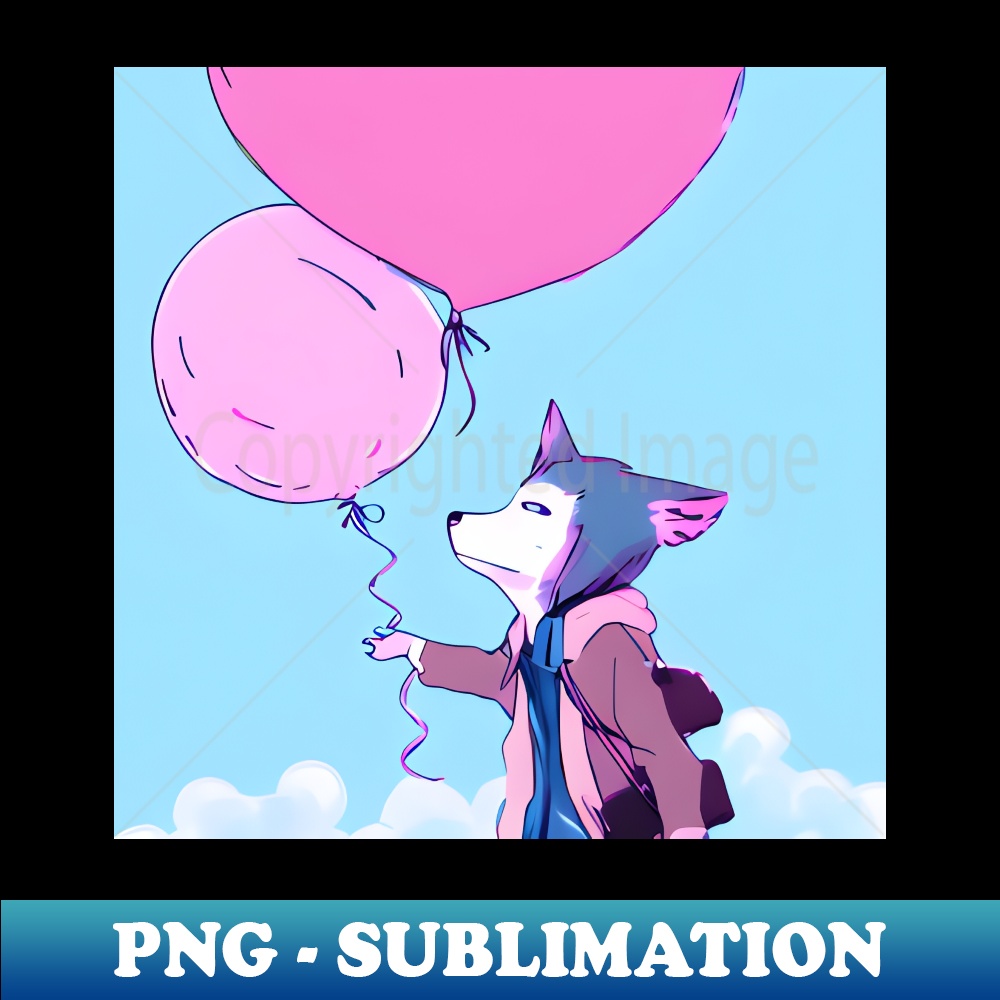 werewolf with balloon 01 - PNG Sublimation Digital Download | Inspire ...