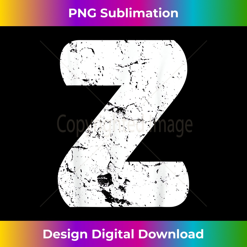 Letter Z Big Capital Alphabet Monogram Distressed Initial - | Inspire ...