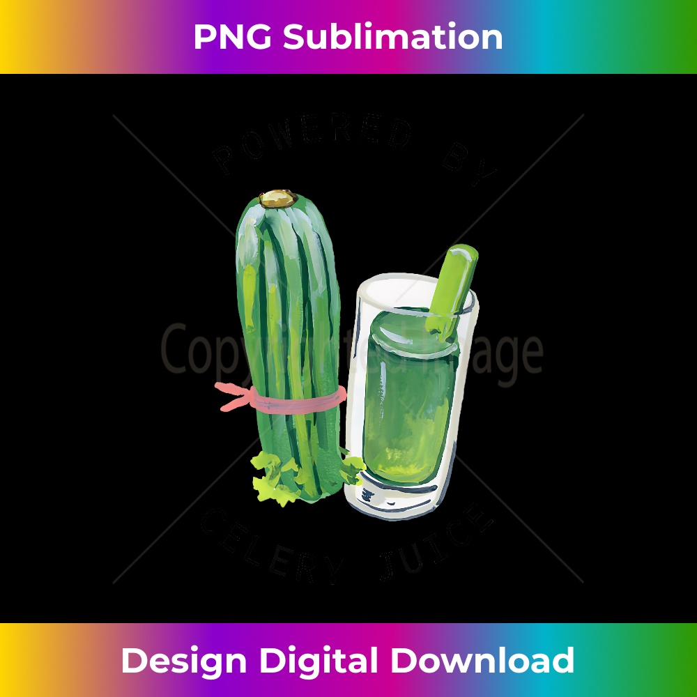 Powered by Celery Juice - Bohemian Sublimation Digital Downl - Inspire Uplift