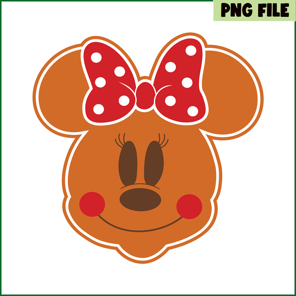 Minnie Face SVG PNG DXF EPS JPG - Inspire Uplift