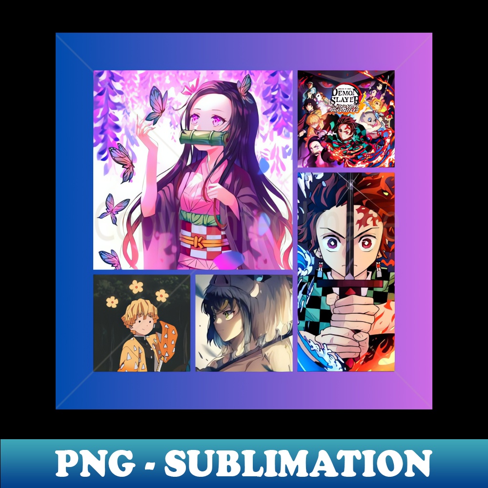 demon slayer - PNG Sublimation Digital Download - Bold & Eye | Inspire ...